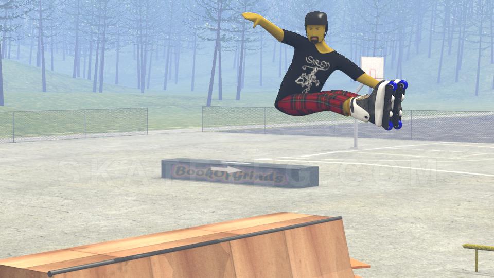 Book of Grinds - Air - Rocket Grab