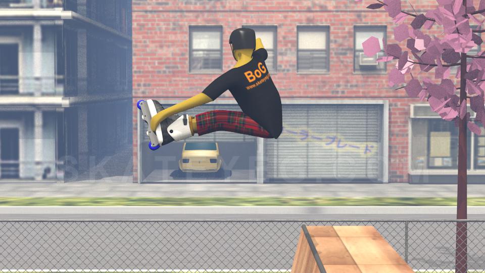 Book of Grinds - Air - Rocket Grab